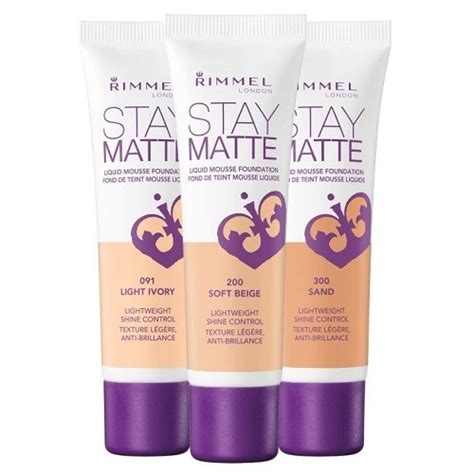 Rimmel Тональный крем-мусс Stay Matte - купить недорого, цены в ...