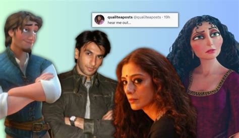 Twitter Imagines Ranveer As Flynn Rider Tabu As Gothel For Desi