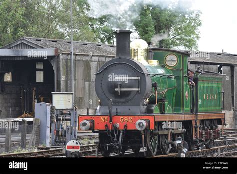 A Steam Locomotive South Eastern Railway O1 Class No 65 At Sheffield