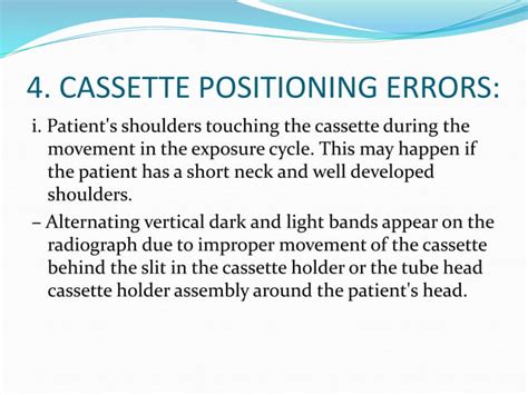 Common Errors In Opg Pptx Dental Health Diseases And Conditions