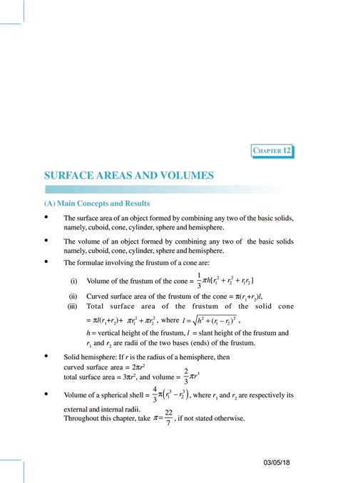 NCERT Book Class 10 Maths Chapter 12 Area Related To Circles AglaSem