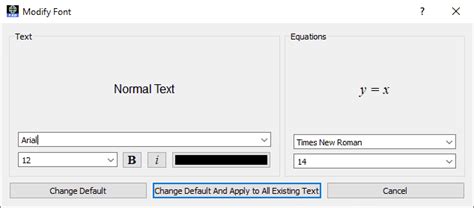 Font Size Considerations