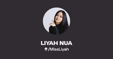 Liyah Nua Instagram Facebook Linktree