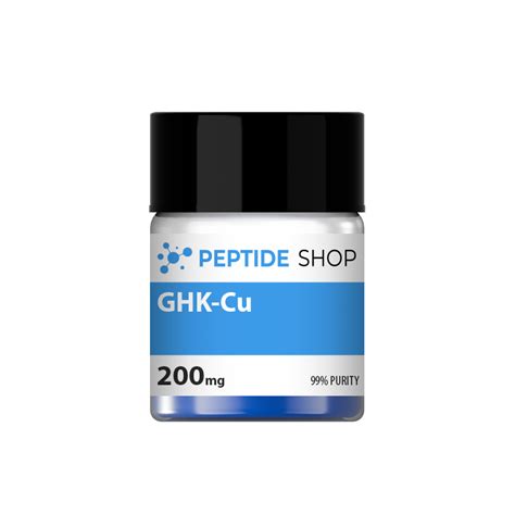 Buy Ghk Cu 200mg Online Usa Made 99 Pure Peptide Shop