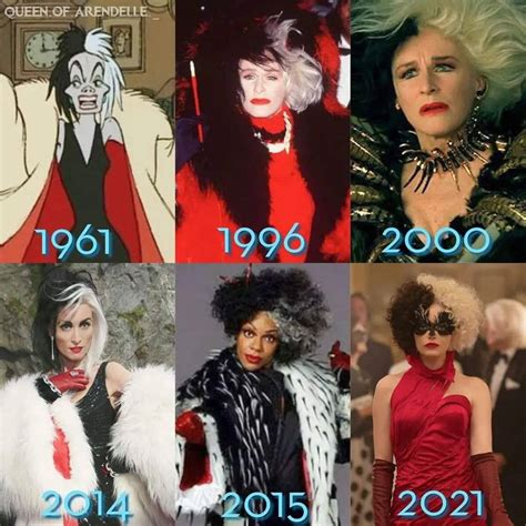 101 Dalmations Cruella Through The Years By Aliciamartin851 On Deviantart