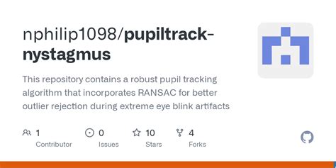Pupiltrack Nystagmuspupiltrackpy At Main · Nphilip1098pupiltrack