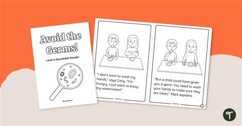 Avoid The Germs Decodable Reader Level 6 Teach Starter