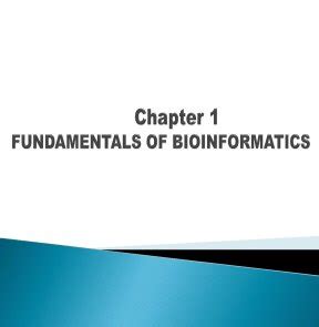Fundamentals Of Bioinformatics Different Methods Of Sequencing