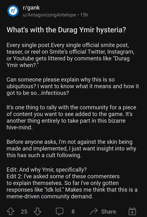 Whats With The Durag Ymir Hysteria Every Single Postevery Single