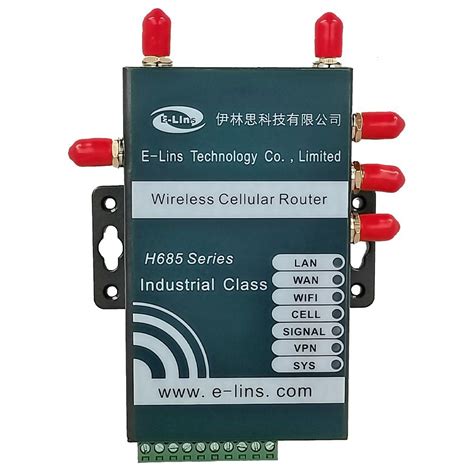 E Lins Industrial Lte 5g Router With Sim Card Slot Wifi Gps Vpn China