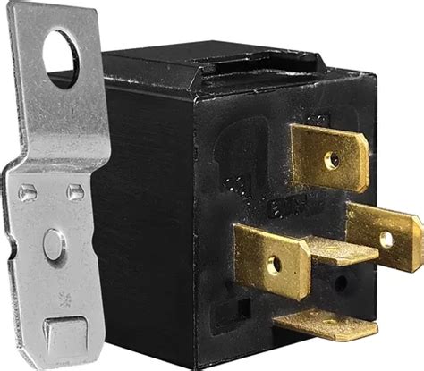 Rele Auxiliar Universal 40a 12v 5 Pinos C Suporte MercadoLivre