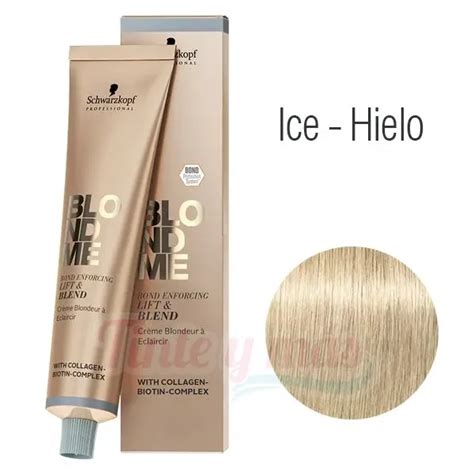 Tinte Aclarante Schwarzkopf BlondMe Lift Blend Ice Hielo