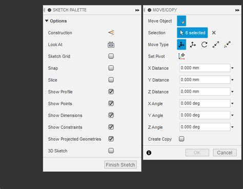 solved move copy dialog box not showing all options autodesk community
