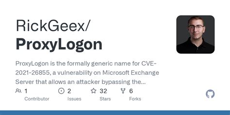 GitHub RickGeex ProxyLogon ProxyLogon Is The Formally Generic Name For CVE A
