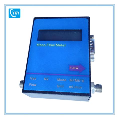 Laboratory Nitrogen Gas Digital Mass Flow Controller With Stainless Steel Body Digital Mass