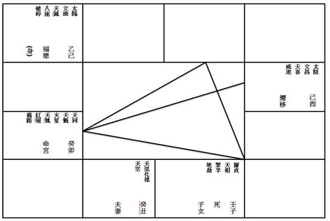 文光 問夫妻離婚，能不能再續前緣？ 答節錄此例很值得探討，命主男性47歳，認為前妻是在求子過程中遇到「良人」被拐跑了，然命盤透露