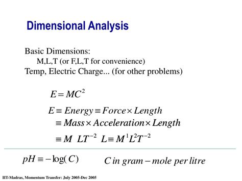 Ppt Dimensional Analysis And Similarity Powerpoint Presentation Id709190