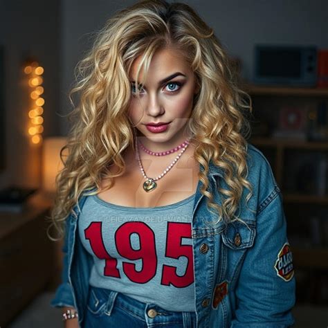80s Girl By Leilazayde On Deviantart