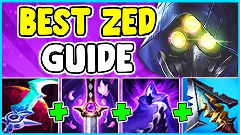 HOW TO PLAY ZED MID SOLO CARRY IN SEASON 11 Zed Guide S11 League