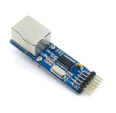 Waveshare ENC28J60 Ethernet Board Buy Online Electronic Component I Robotic Accessories I DIY