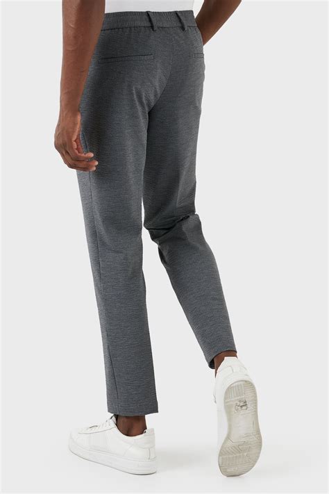 Boss Streç Gofre Kumaştan Slim Fit Erkek Pantolon 50514608 041 GRİ