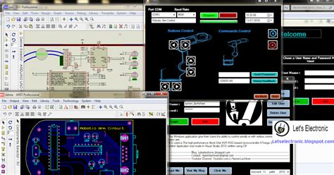 Lets Electronic Robotic Arm Based On Atmega Mcu Controlled By