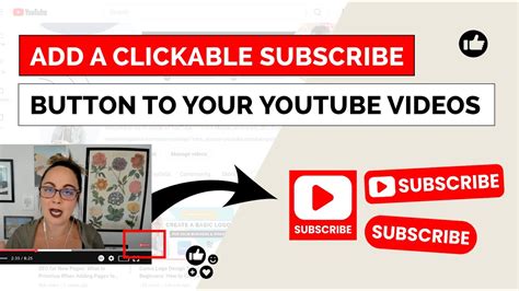 add a clickable subscribe button youtube watermark to your youtube