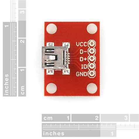 Sparkfun USB Mini B Breakout Opencircuit
