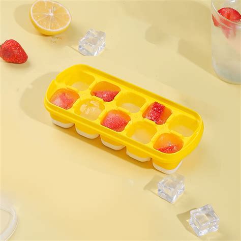 Deapex 10 Reseau Ice Tray Set Kitchen Diy Ice Maker With Lid Silica Gel