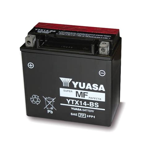 Motorfiets Accu AGM Yuasa YTX 14 BS