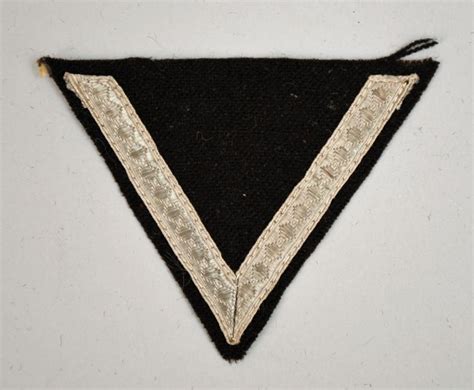 Regimentals German Wwii Waffen Ss Sturmann Rank Chevron Arm Band