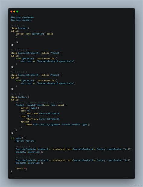 【c 设计模式】简单工厂模式 云社区 华为云