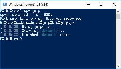 Windows Gulp Sass B Side Journal