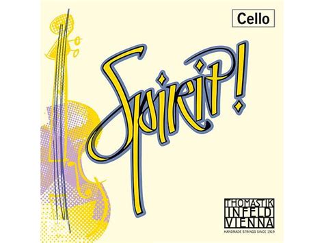 Струна Thomastik-Infeld SP44 Spirit Rope Core Chromium Wound 4/4 Cello ...