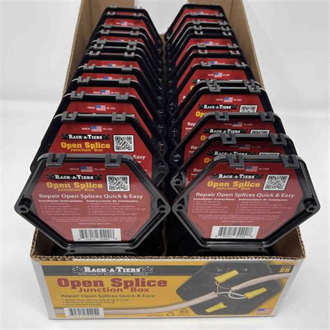 Open Splice Junction Box Rack A Tiers Since 1995