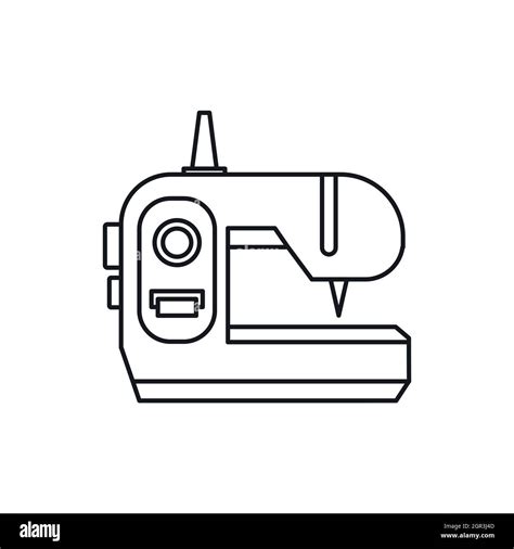 Sewing Machine Icon Outline Style Stock Vector Image And Art Alamy