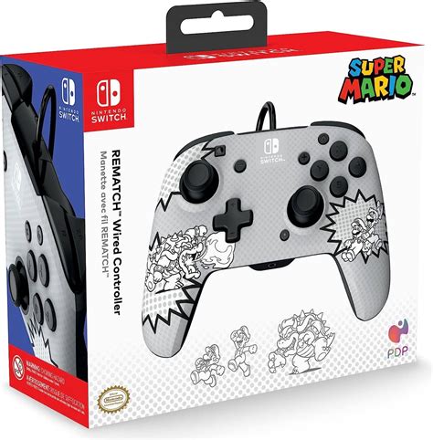 Pdp Rematch Wired Controller For Nintendo Switcholed Customizable