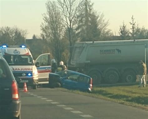 Wypadek Na Trasie Lublin Kra Nik S Utrudnienia W Ruchu Lublin Pl Wiadomo Ci Z Lublina