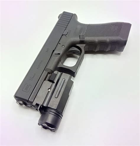 Aluminum Torch For 20mm Picatinny Rail For Glock 17 And M4 M16 Craft