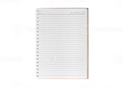 Notebook Isolated On A Transparent Background PNG