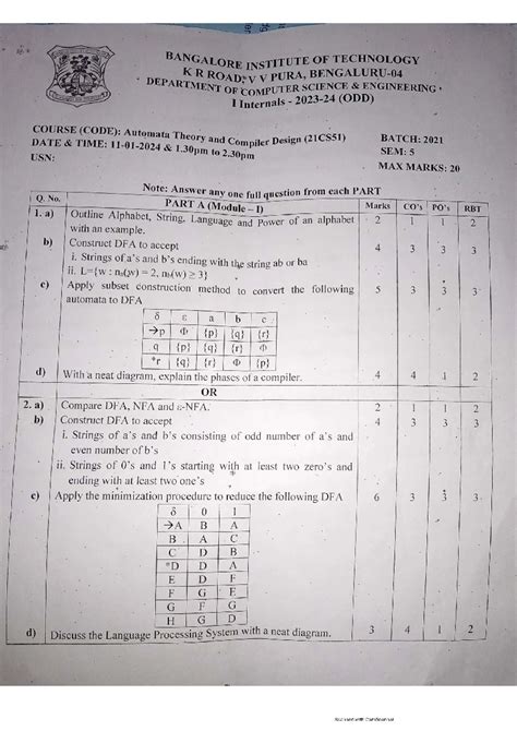 Atc Module Wise Important Questions For Exam Preparation Studocu