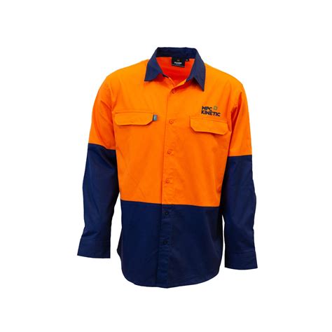 Buy Mens Hi Vis Work Shirts And Hi Vis Shirts With Embroidered Logo