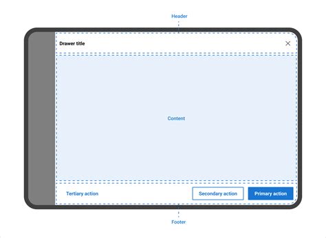 drawer sainsbury s design system