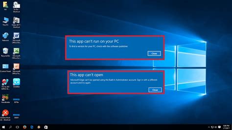 This App Cant Run On Your Pc Windows 10 Enterprise