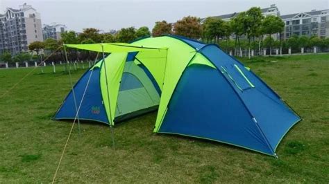 Туристическая Палатка 6-ти Местная GreenCamp 1002, Двухслойная Палатка ...