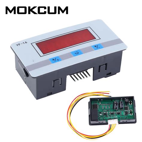 dc 5v 12v 24v trigger counter module accumulator 6 bit red digital tube