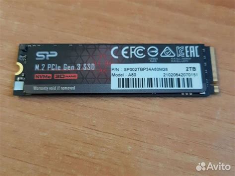 SSD M2 Silicon Power 2Tb купить в Серпухове | Электроника | Авито