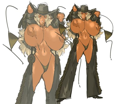 Rule 34 Blonde Hair Brown Eyes Cowgirl Dark Skinned Female Dark Skin