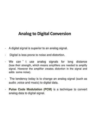 Pulse Code Modulation PCM Pptx