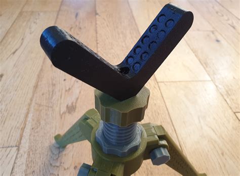 STL File Universal Front Air Rifle Pistol GoPro Tripod Adjustable